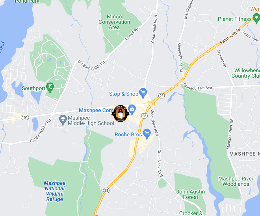 Cape Cod Coffee @ Mashpee Commons – Cape Cod Coffee - Freshly Roasted ...